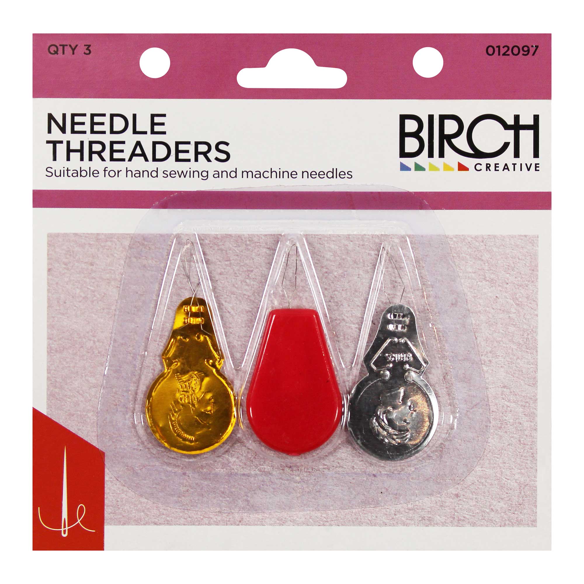 Birch Needle Threader Assorted 3pk (012097) – Every Sewer Needs